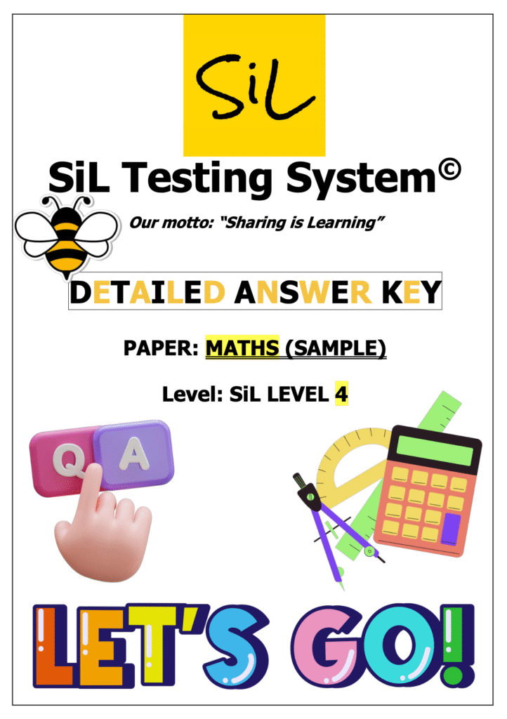 SiL Testing System - Maths Sample Papers, Answer Keys and Curriculum ...