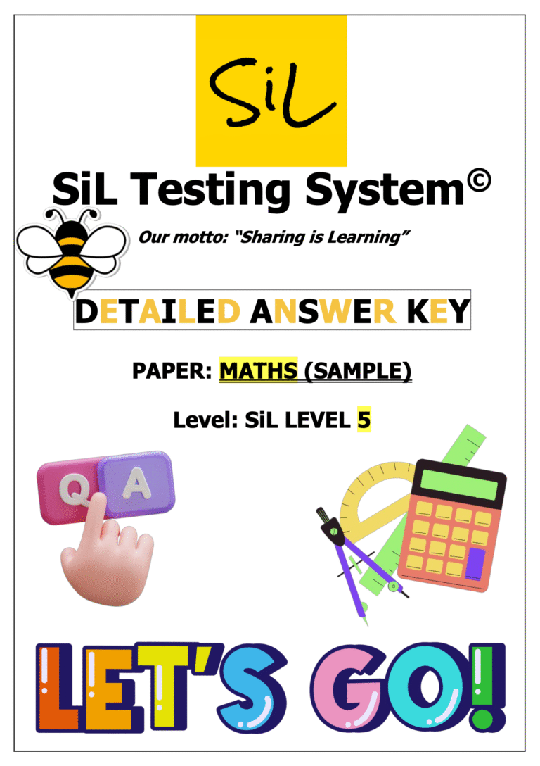 SiL Testing System - Maths Sample Papers, Answer Keys and Curriculum ...